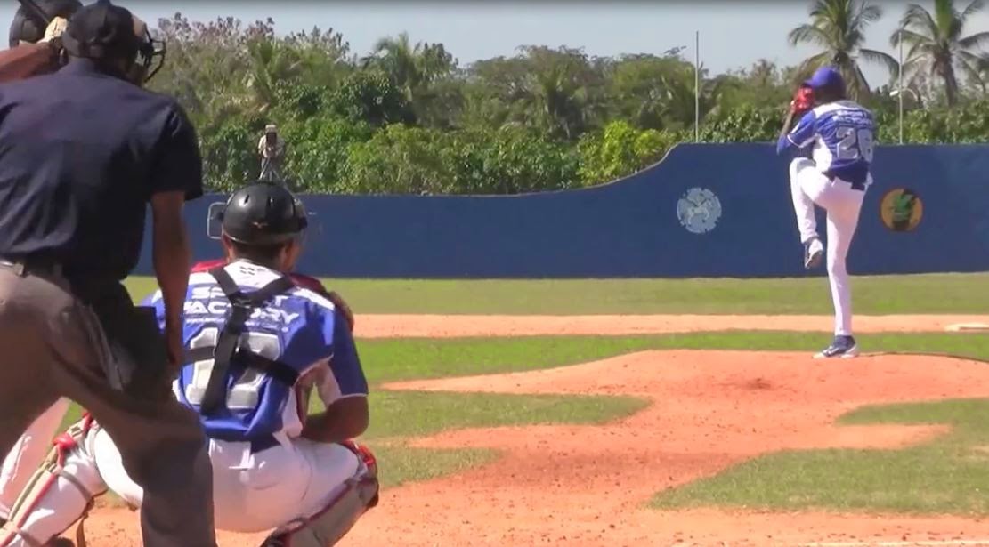Aquí la próxima gran estrella del pitcheo Cubano en la MLB.