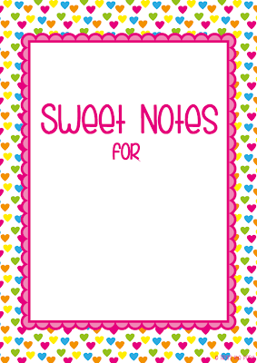 Sweet Notes Folder | From the Pond