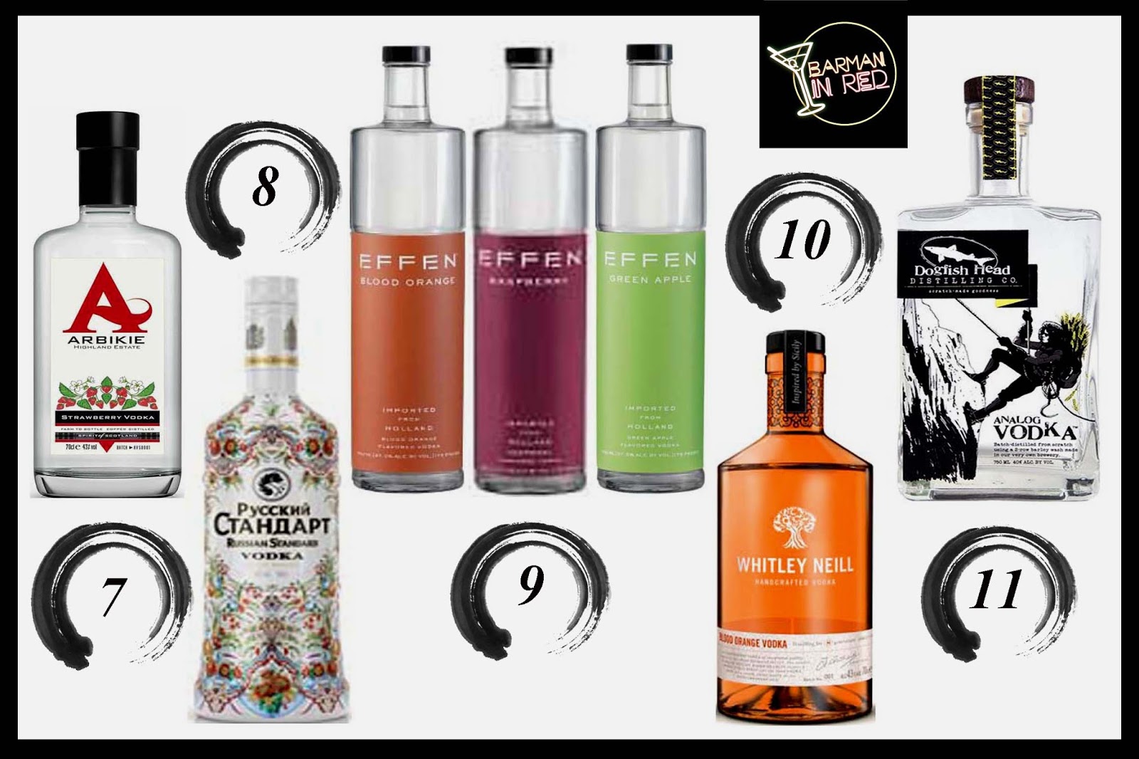 Top 28 vodkas 2016