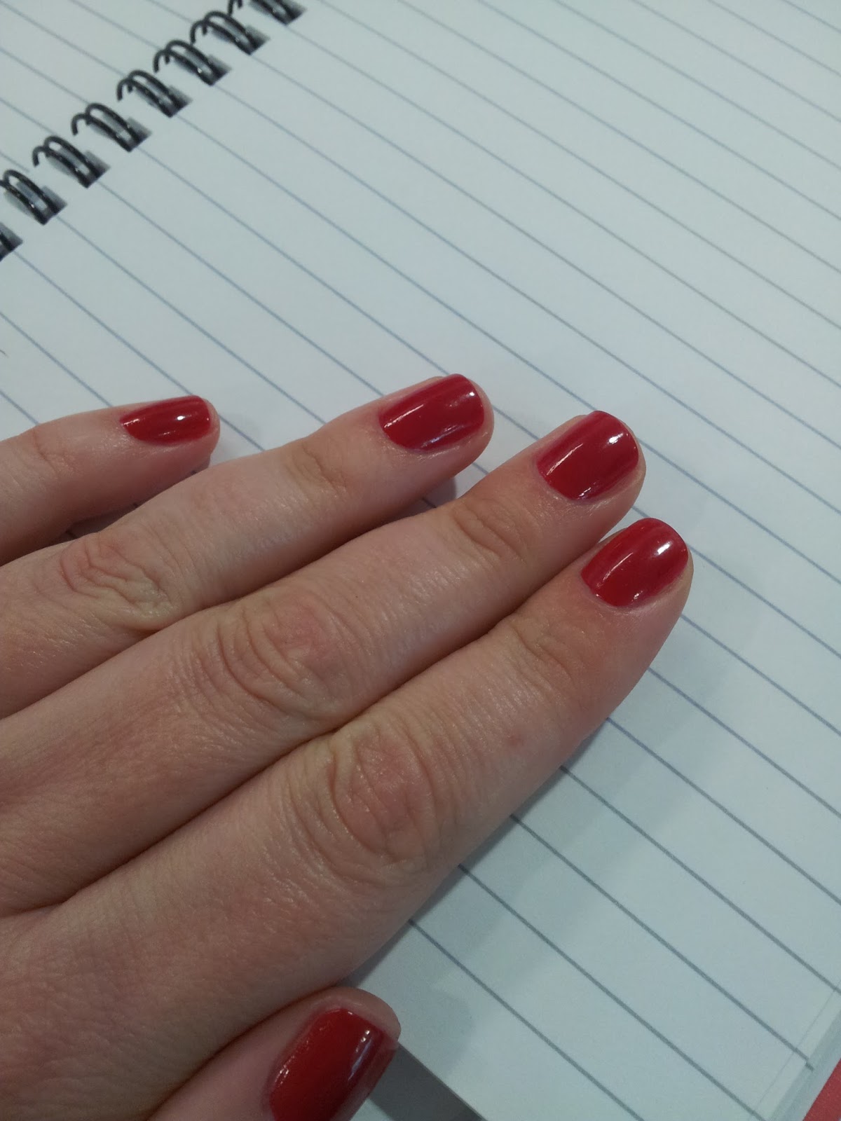 LondonBeauty: Review: CND Vinylux in Rouge Red