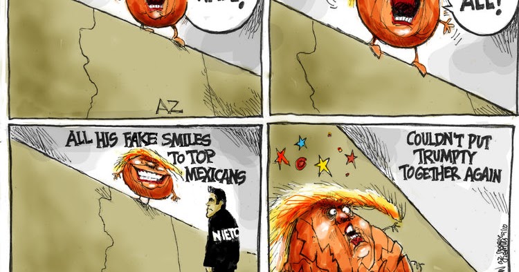 Hackwhackers: Today's Cartoon Twofer - Humpty Trumpty And "The Softening"