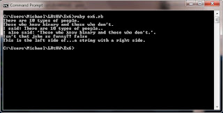 TESTHEAD: Exercise 6: Strings And Text: Learn Ruby The Hard Way: Practicum