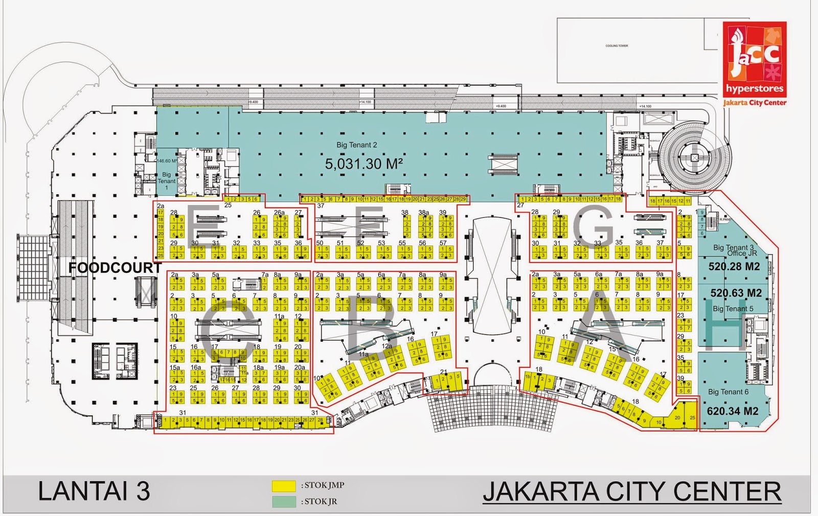 Denah Thamrin City ~ ThamrinCity