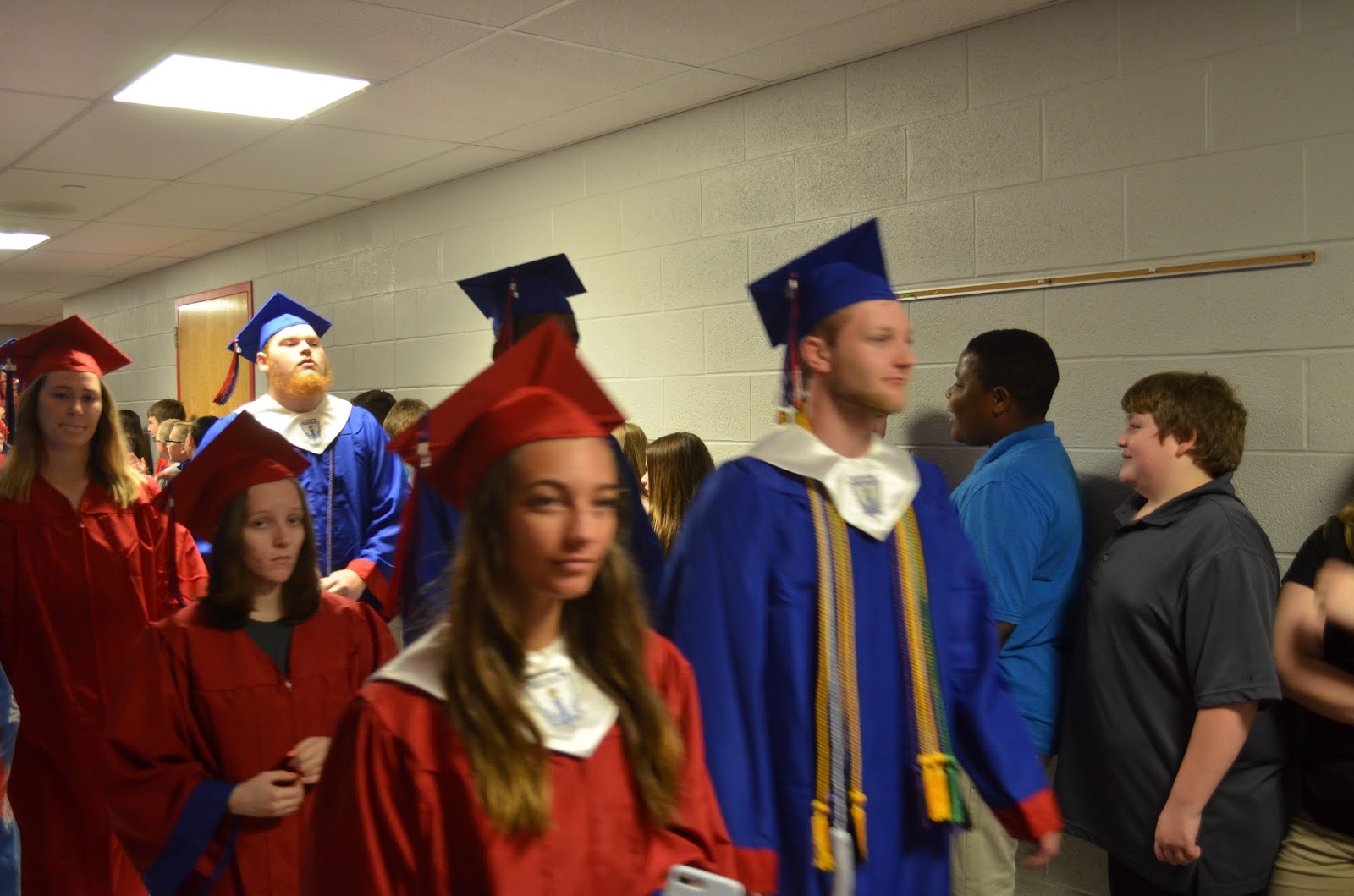 North Schuylkill Graduates Visit Elementary School One Last Time