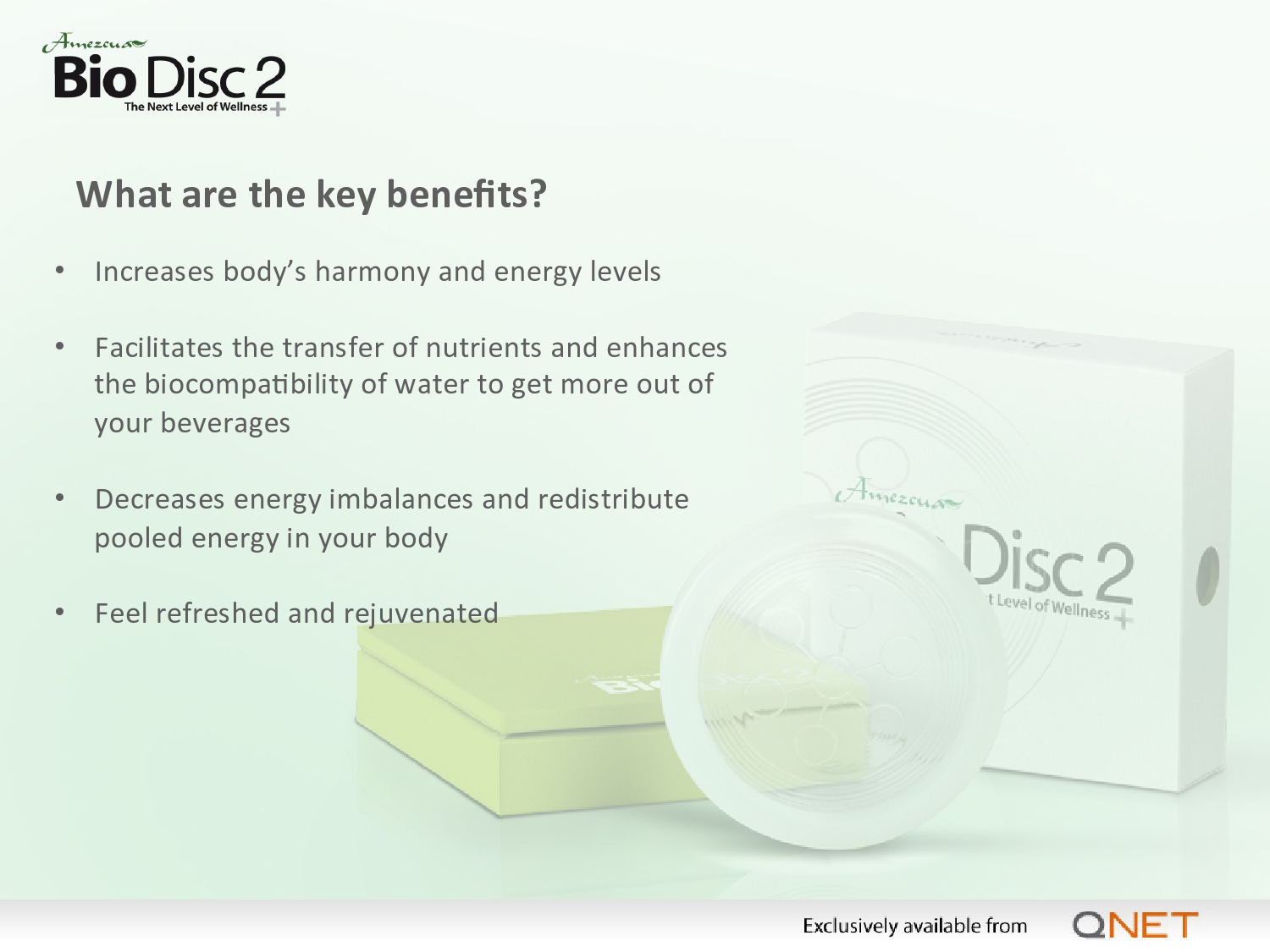 DARE, DREAM & REALIZE: Bio Disc 2 & Chi Pendant from Amezcua