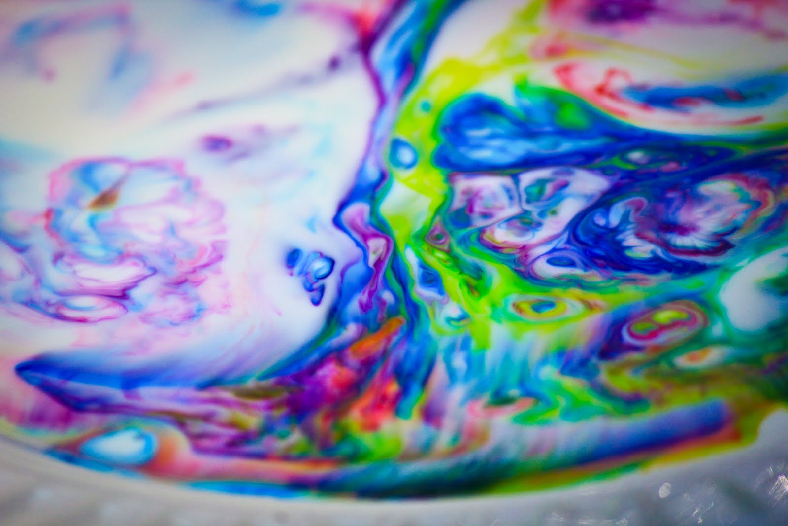 Classroom Conversations: Color Changing Milk: An Explosion of Color