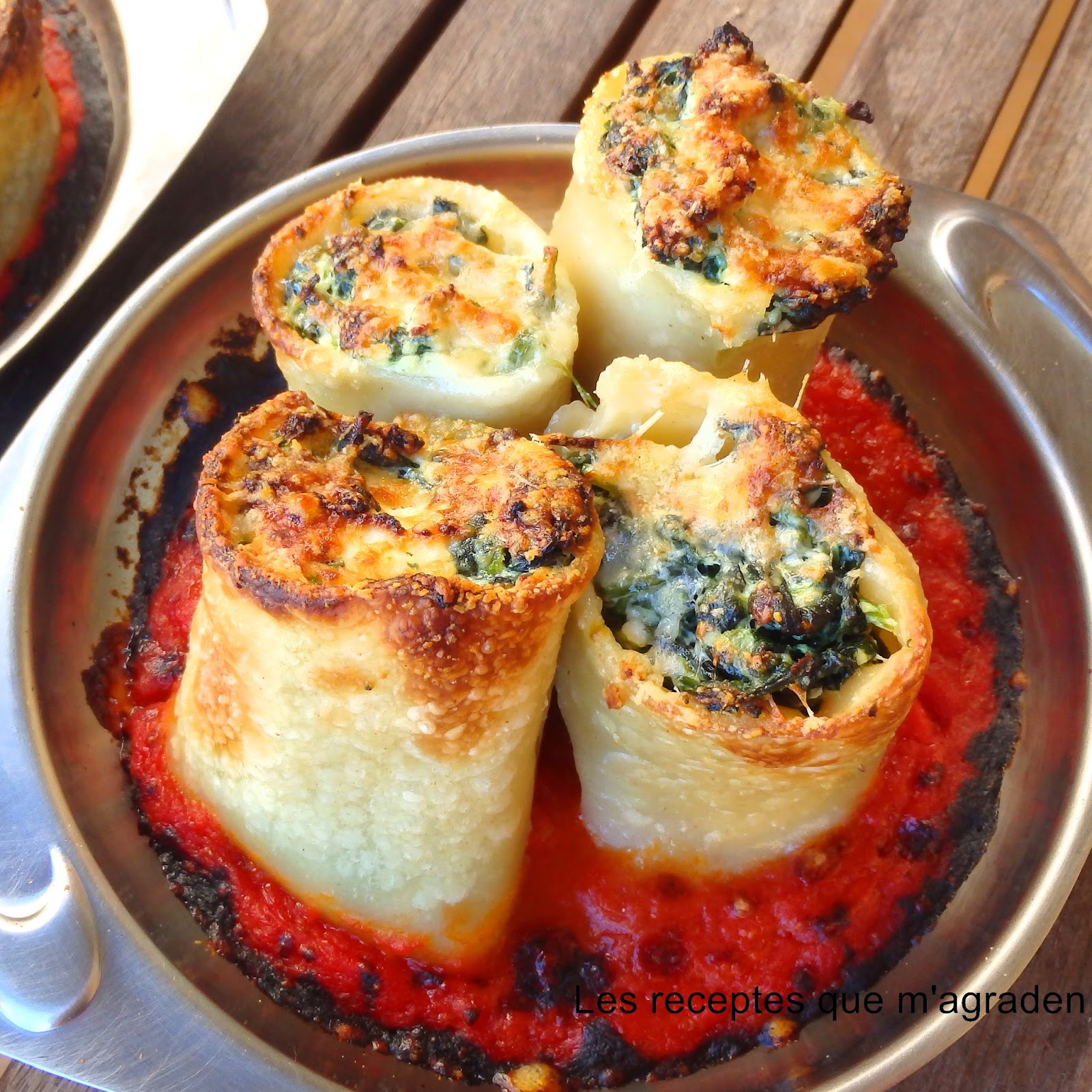 Les receptes que m'agraden: Pasta rellena: Paccheri rellenos de ...