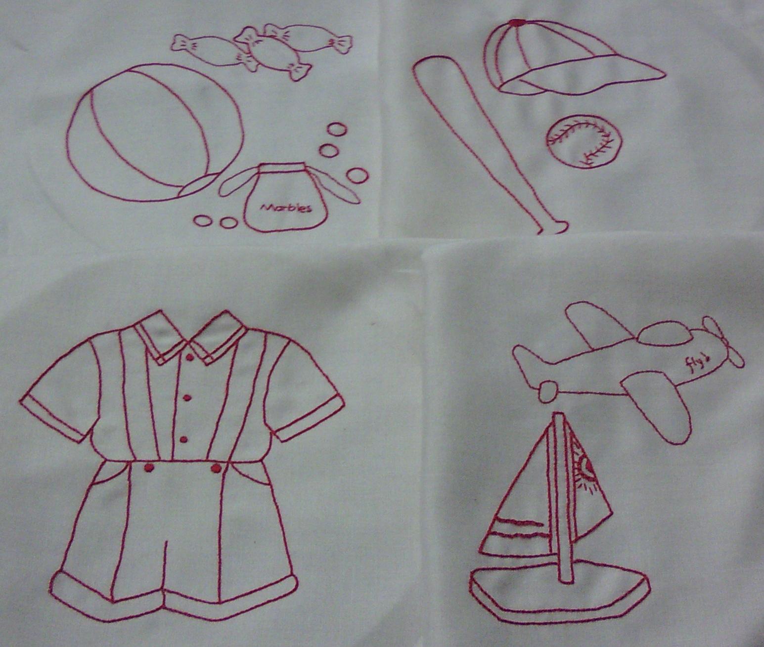 Shawkl Designs: Benji Embroidery is Done