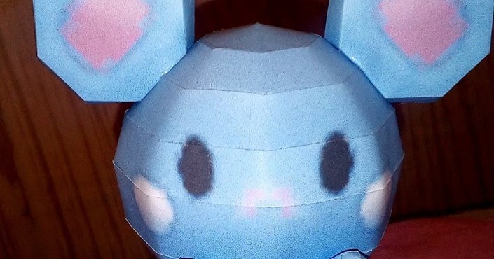 johann papercraft: Azurill Doll Papercraft