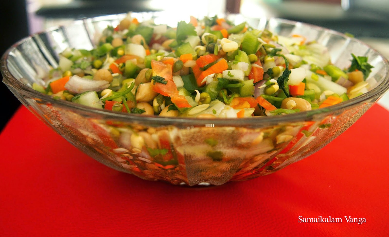 Samaikalam Vanga: Summer Vegetable Salad