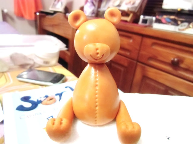 As receitas da minha cozinha: Tutorial Urso - pasta de açúcar