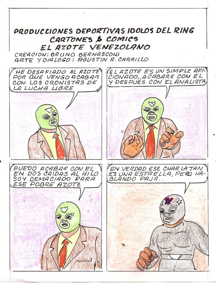 Elazotevenezolanoelblog: Comic El Azote Venezolano Vs. El Lobo Panameño