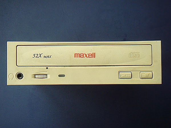 BugWorkShop - 甲蟲工作室: Maxell MCD-ROM52 光碟機（CD-ROM Drive）– 介紹（一）