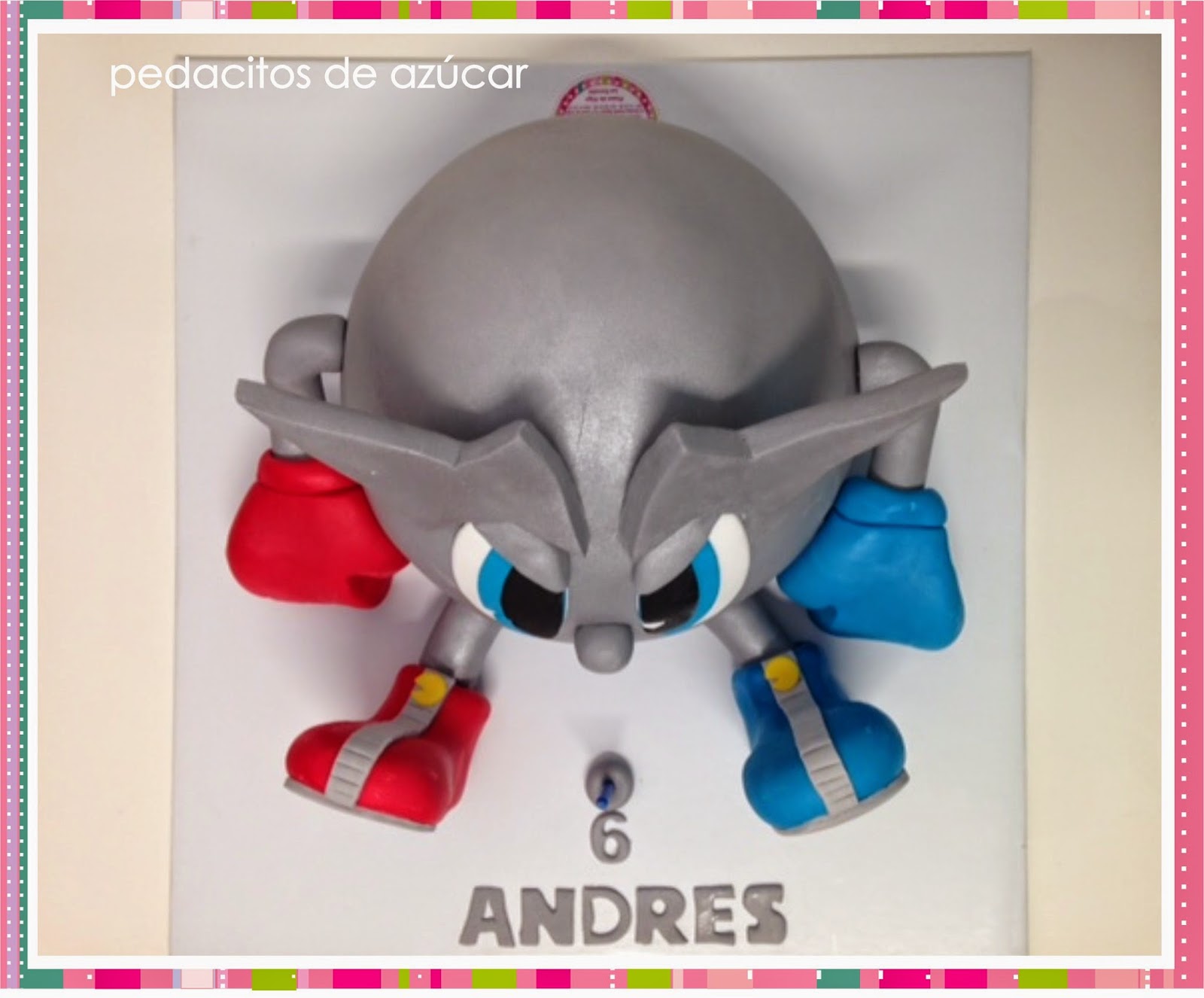 Pedacitos de Azúcar: TARTA METAL PAC DE PAC-MAN