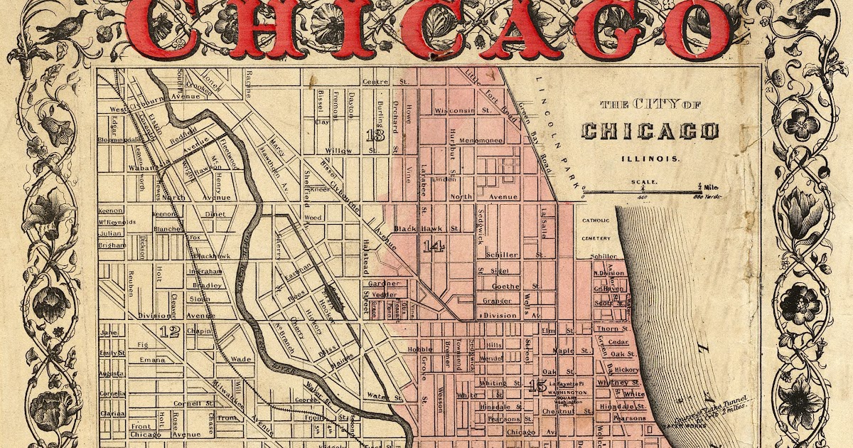The Digital Research Library of Illinois History Journal™ : Map Showing ...
