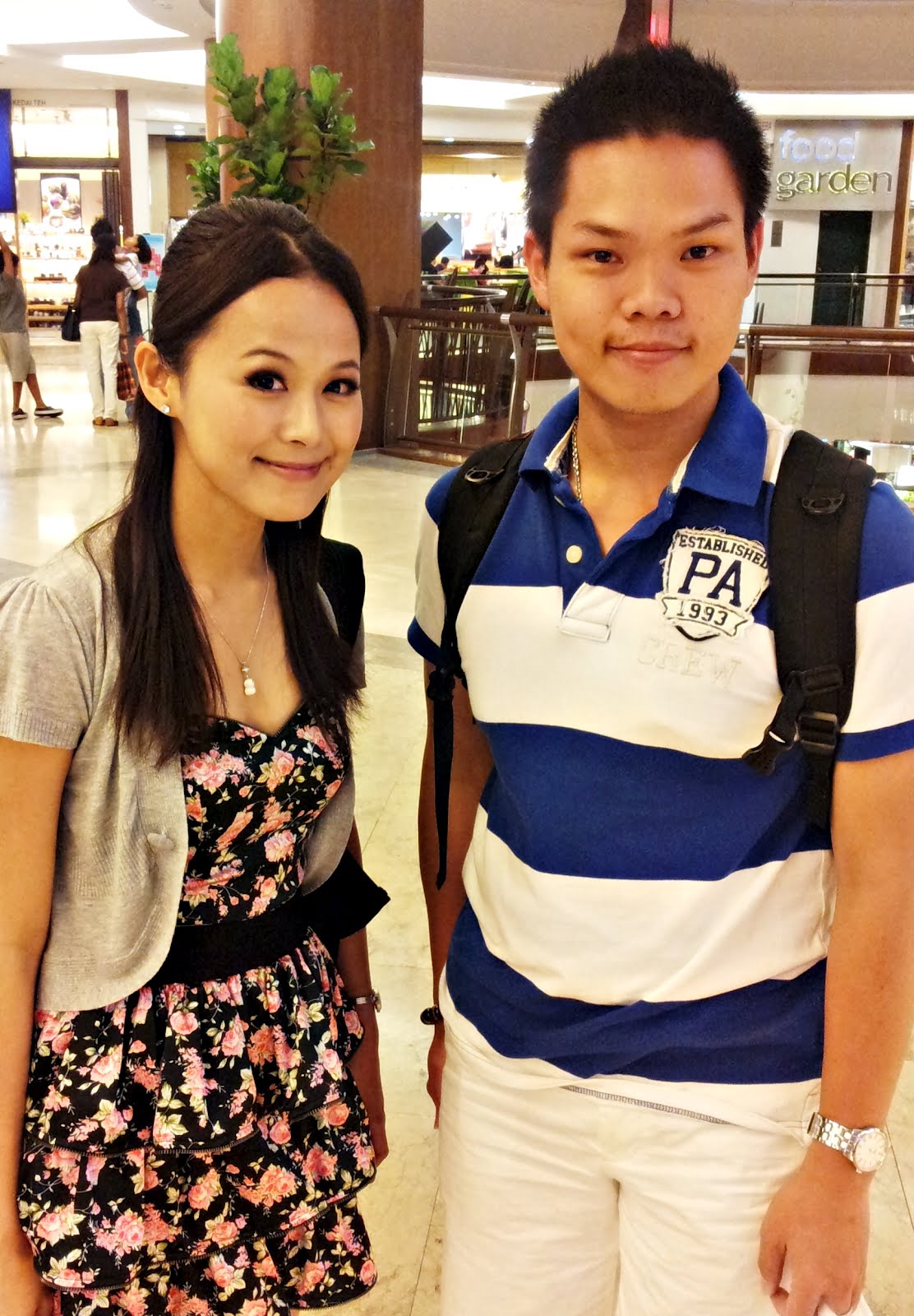 小流氓: 再遇主持人记。8tv Host.Xiao Yu @ The Gardens