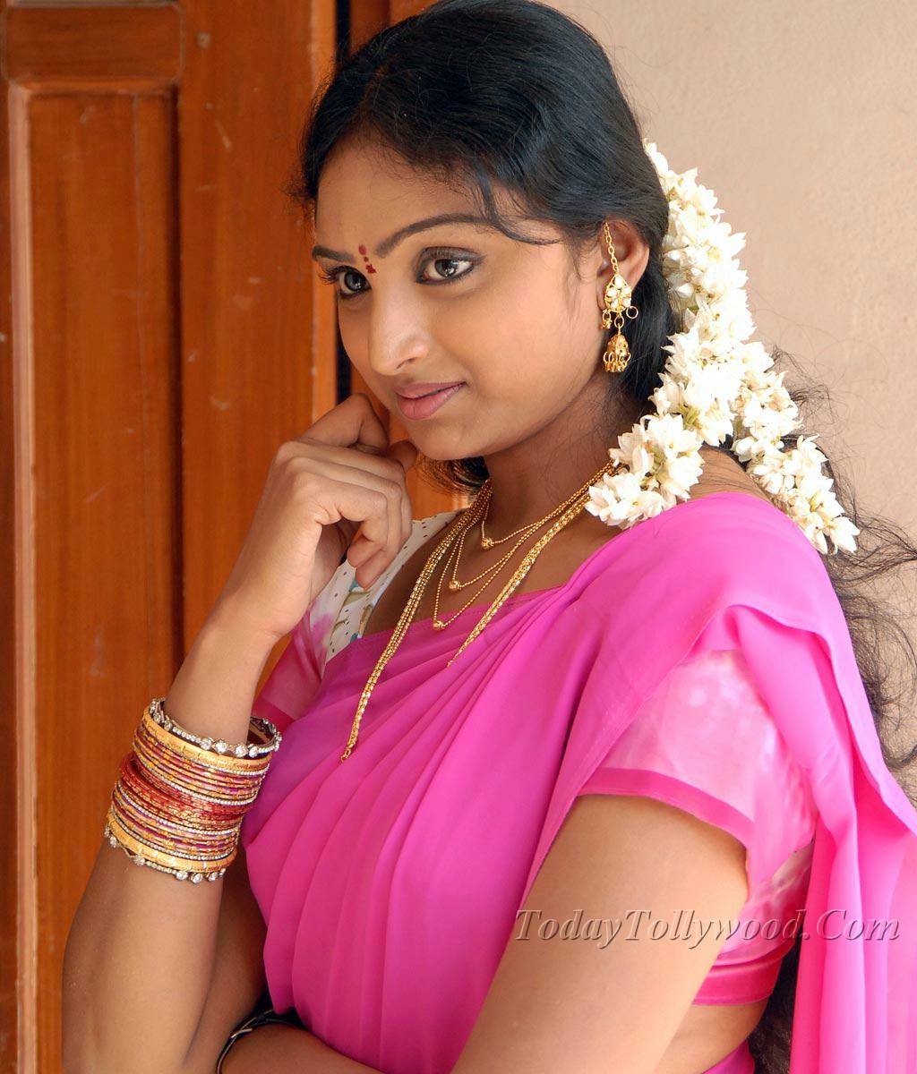 Waheeda Latest Stills Waheeda In Cute Half-Saree | Tollywood News ...