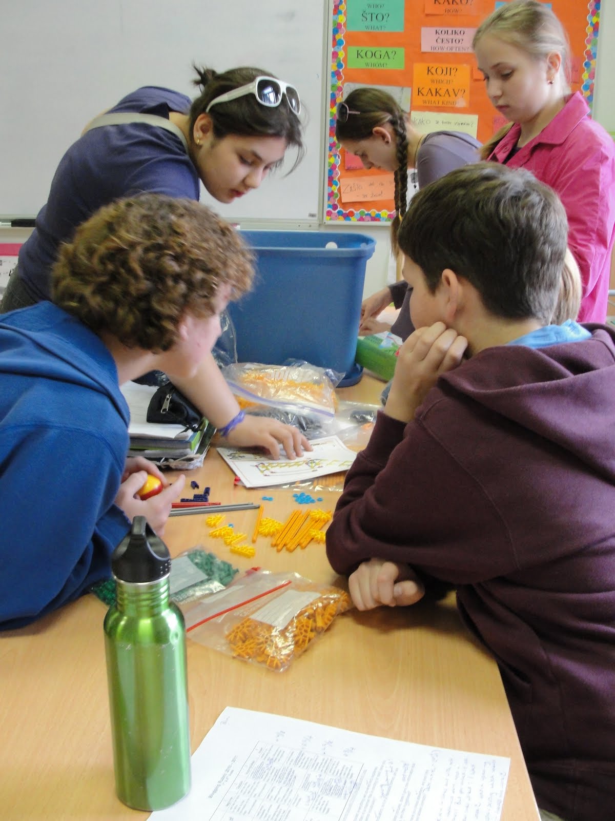 7th Grade Science Class: Tuesday, Thursday, and Friday's science class