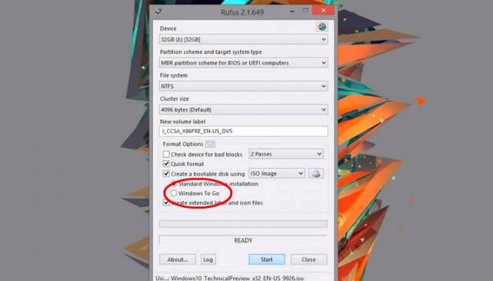 Windows To Go ile USB Sürücüsünde Taşınabilir Bir Windows Sistemi Oluşturma