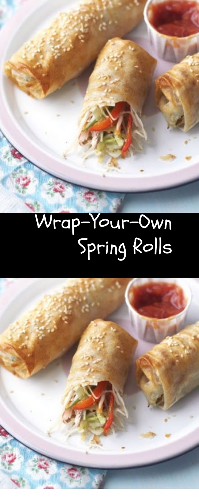 Wrap-Your-Own Spring Rolls | Home Delicious Recipe