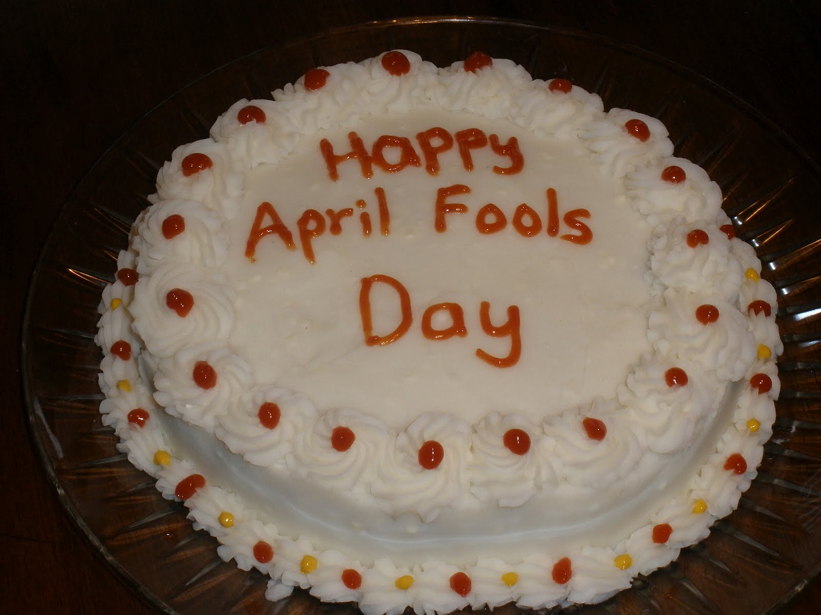 It's a piece of cake: April Fools Day
