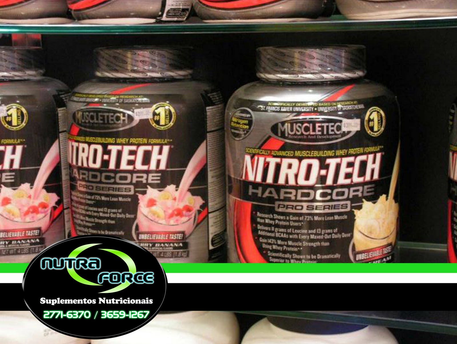 Proteínas (Whey Protein) | Nutra Force - Suplementos Nutricionais