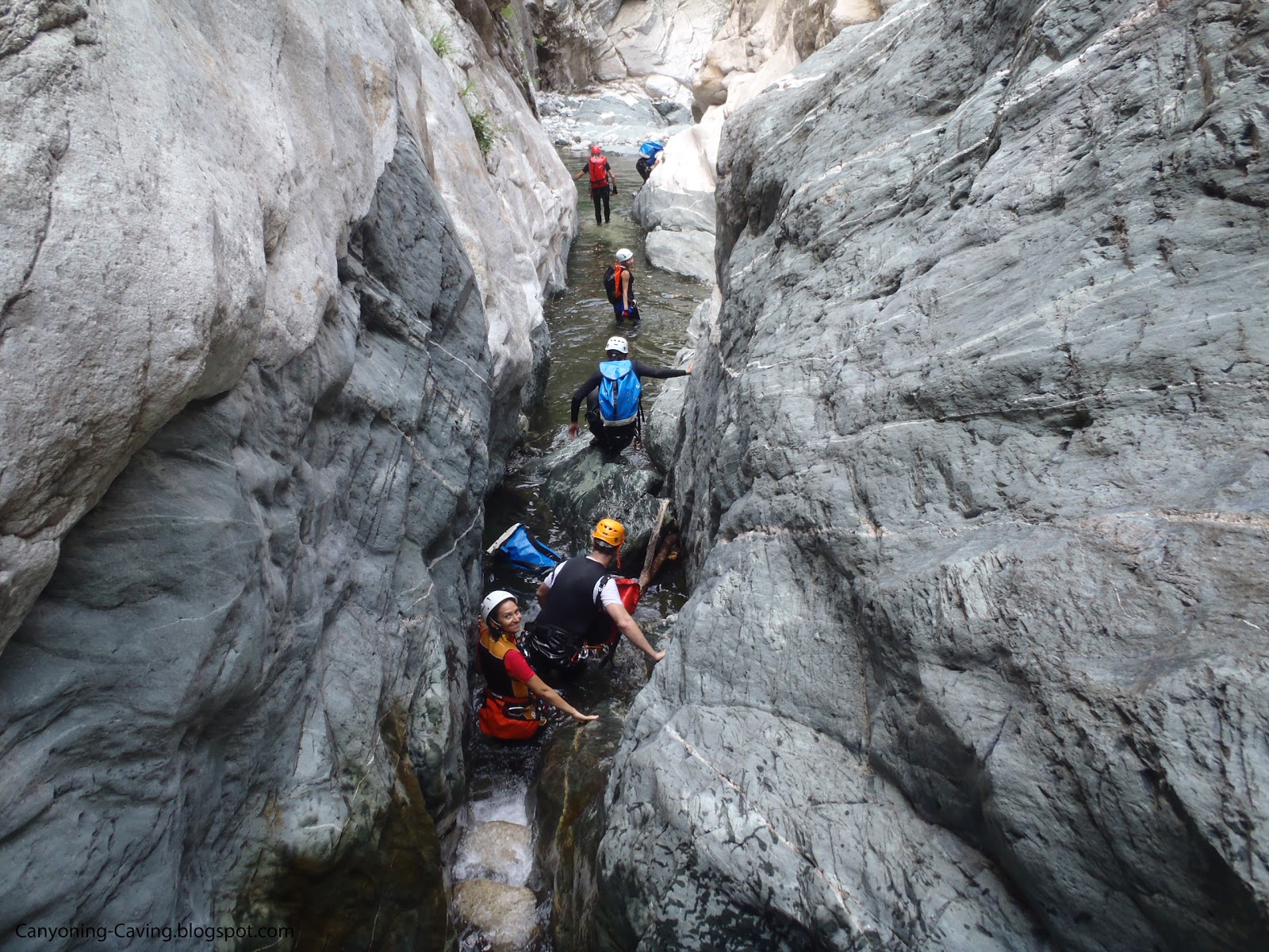Canyoning - Caving: Φαράγγι Γριάς , Σαμοθράκη