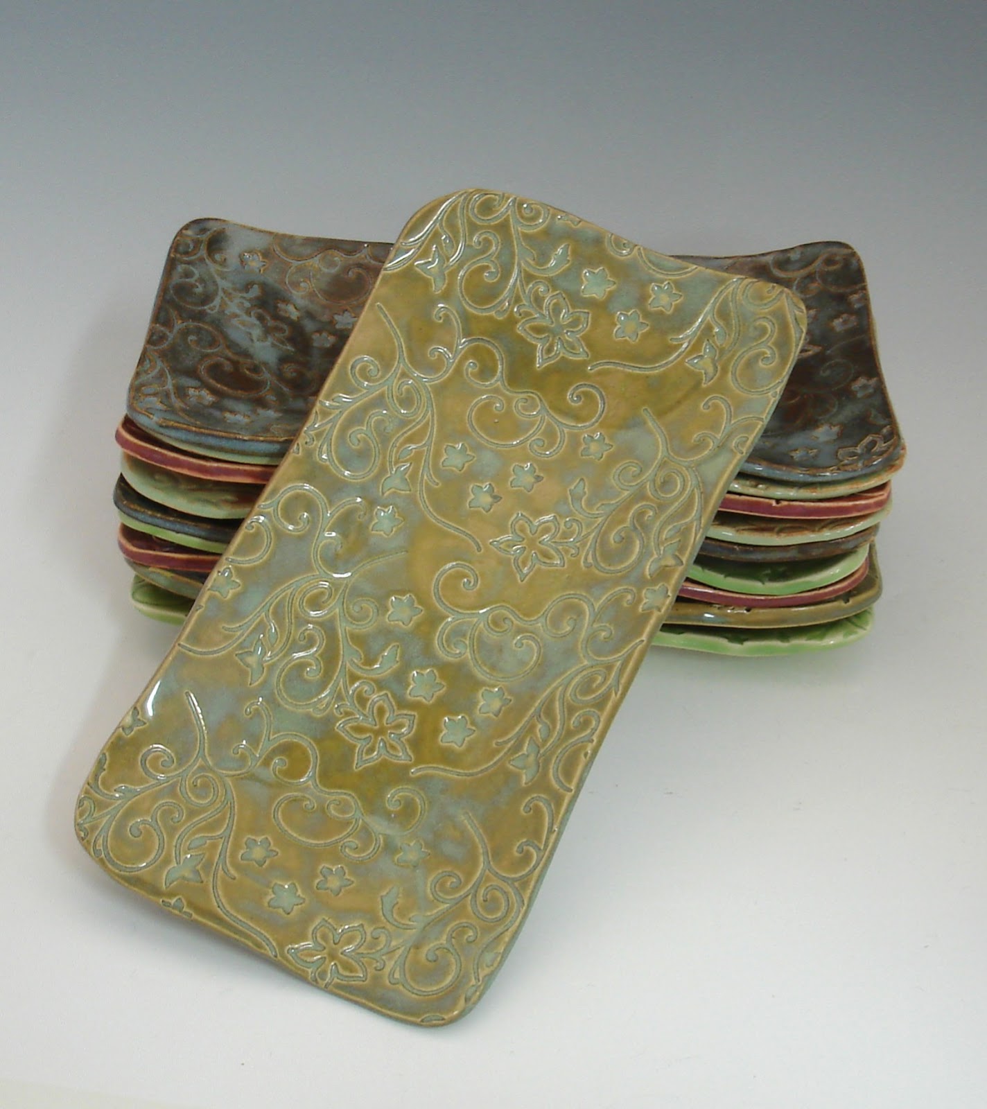 Blue Starr Gallery: Plates in Colors