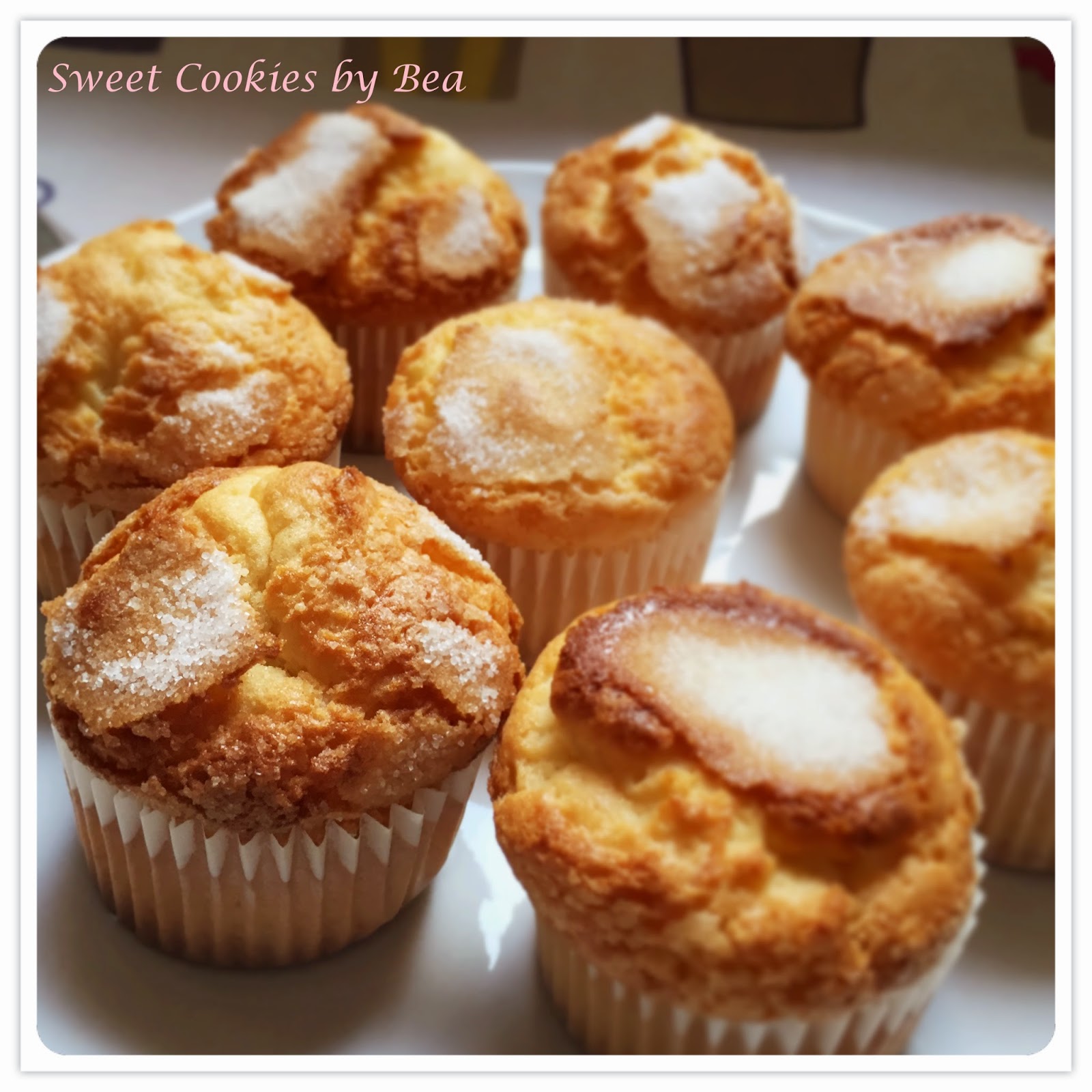 Sweet Cookies by Bea: Magdalenas clásicas, receta de mi abuela