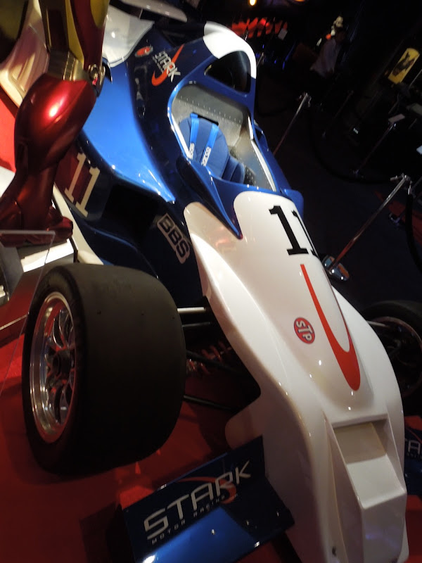 Tony Stark's F1 race car from Iron Man 2 on display... | Hollywood ...