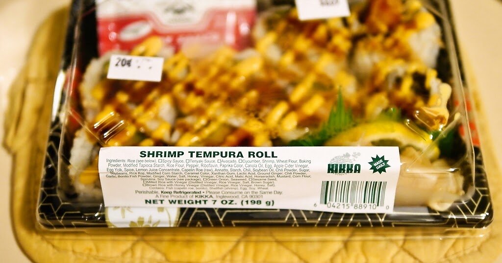 Kikka Sushi - Shrimp Tempura Roll | The Track of Time
