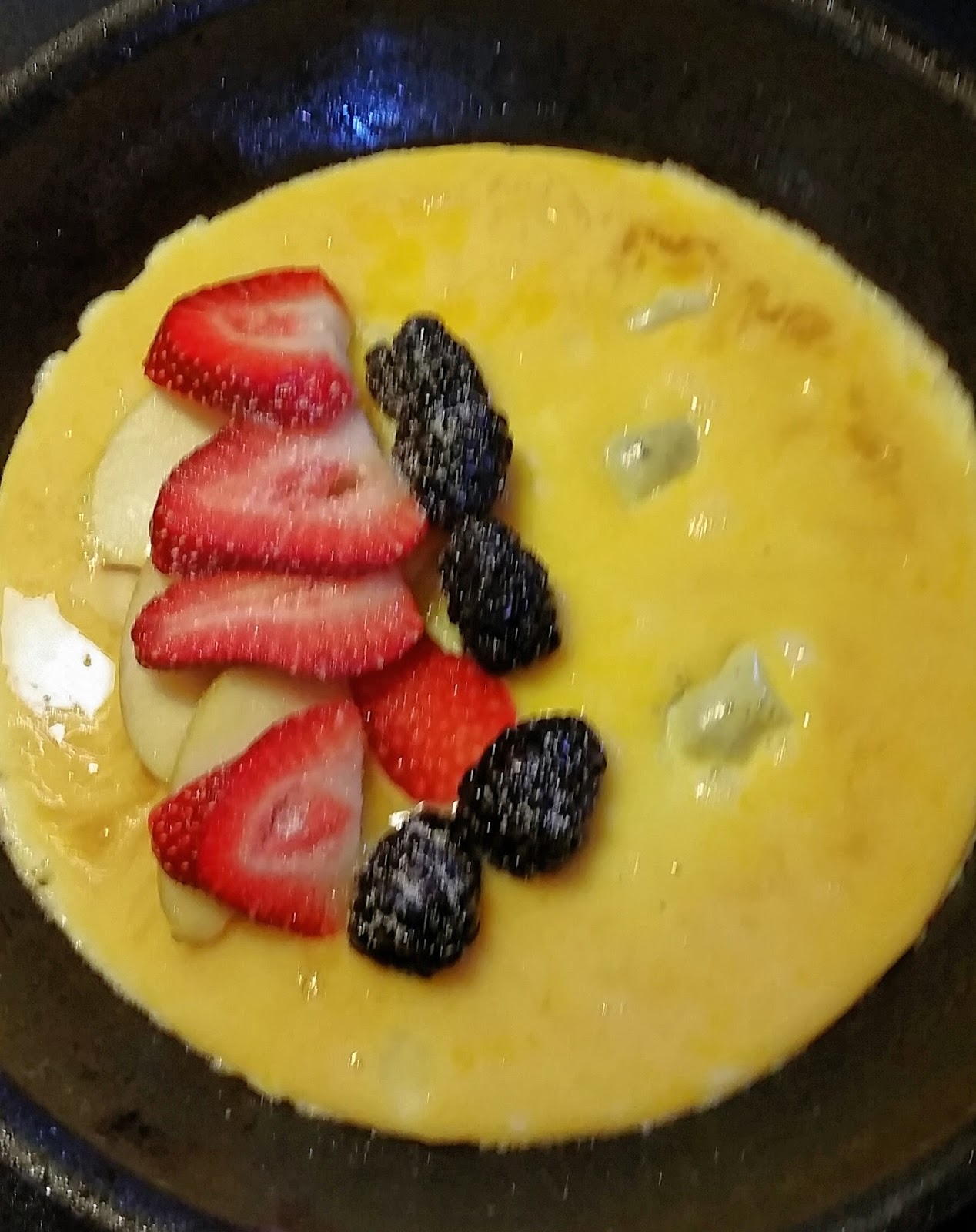 I'm a Foodie! @immafoodie: Fruit omelet