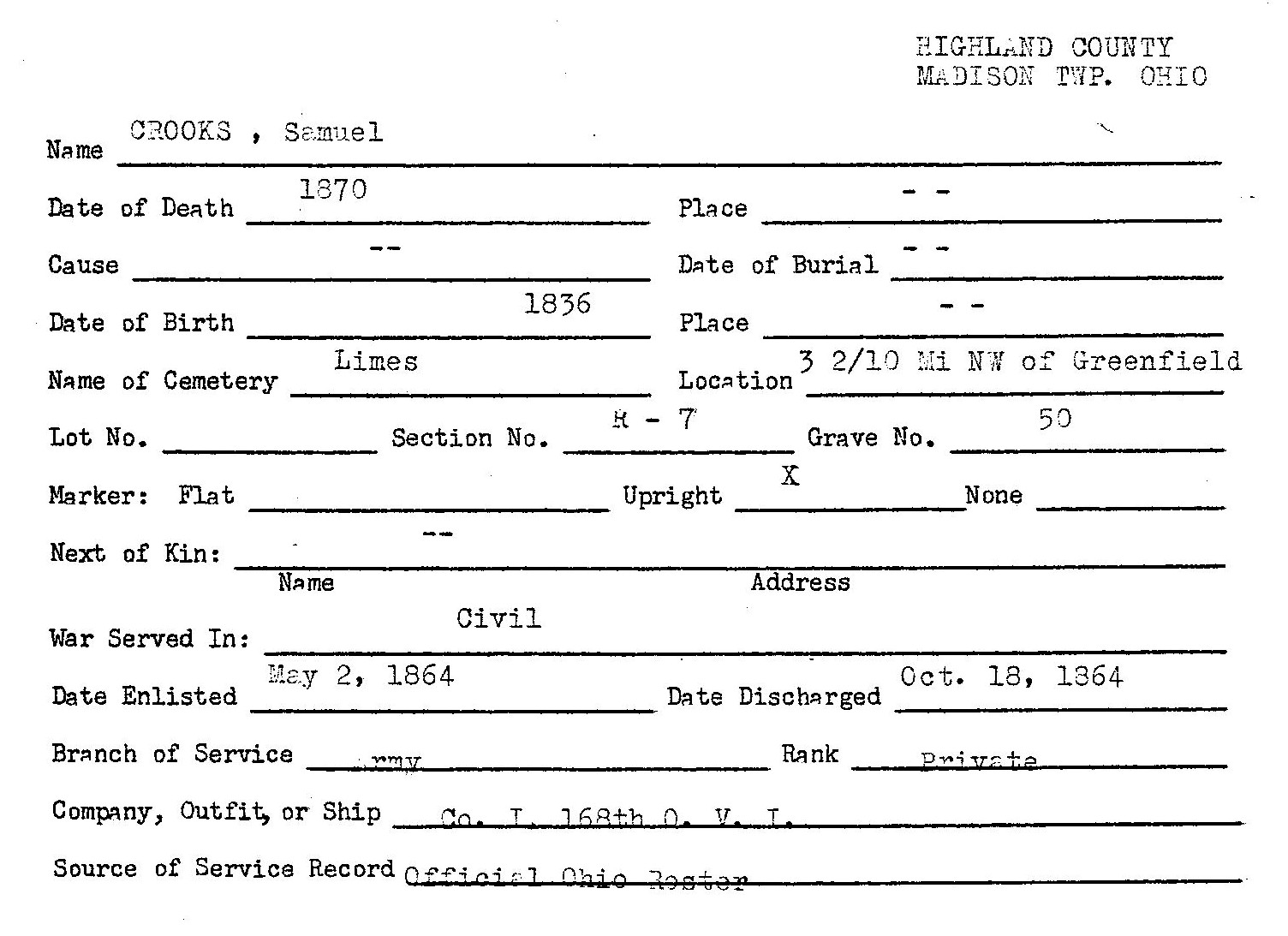 Exploring Almost Forgotten Gravesites in the Great State of Ohio ...