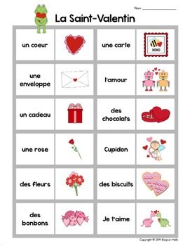 Lenguas Extranjeras en Guazamara: La Saint-Valentin - Valentine's Day