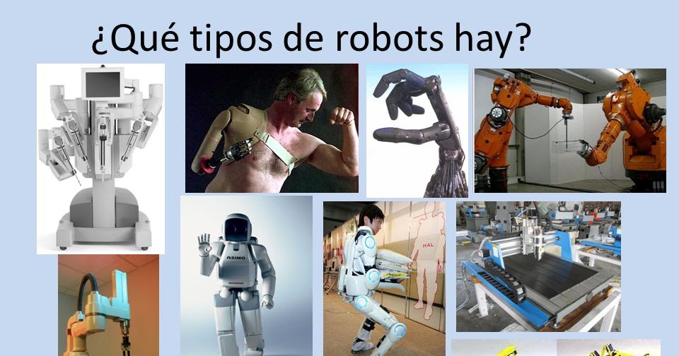 La Robotica: Tipos De Robótica