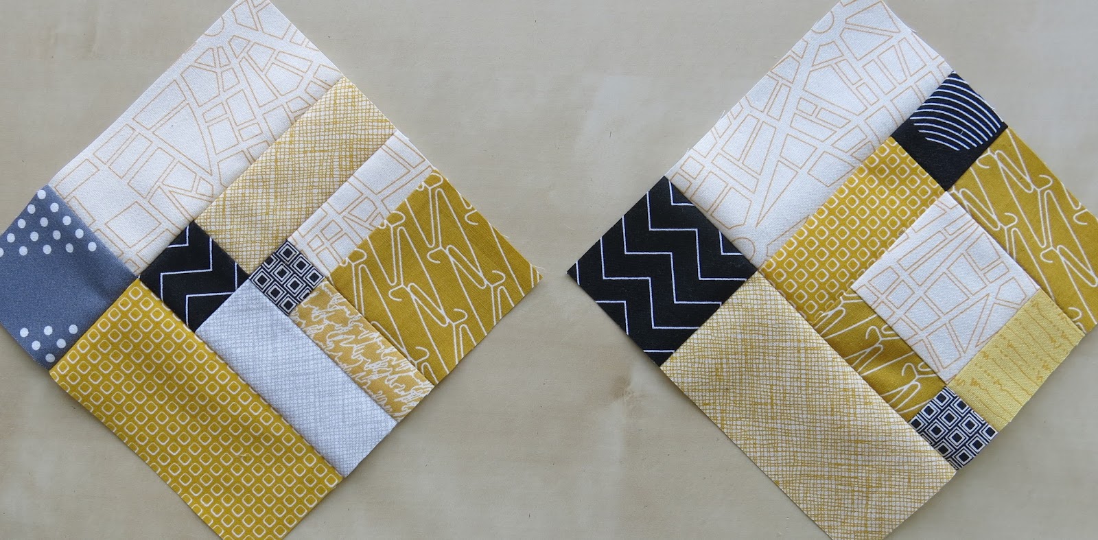 Luna Lovequilts: Nine patch block variation