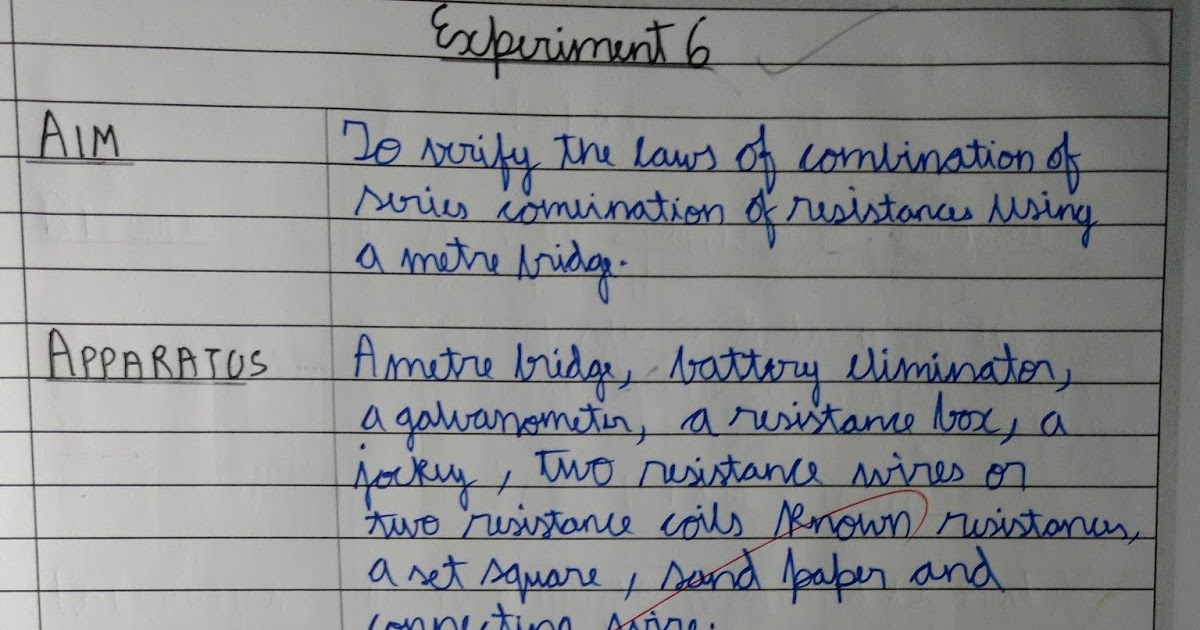 Physics CBSE Practical file Class 12 (With accurate readings)