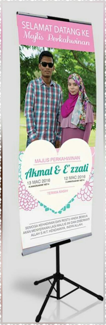 Kiz Wedding: Contoh Bunting Selamat Hari Jadi Kepada Suami Tercinta.