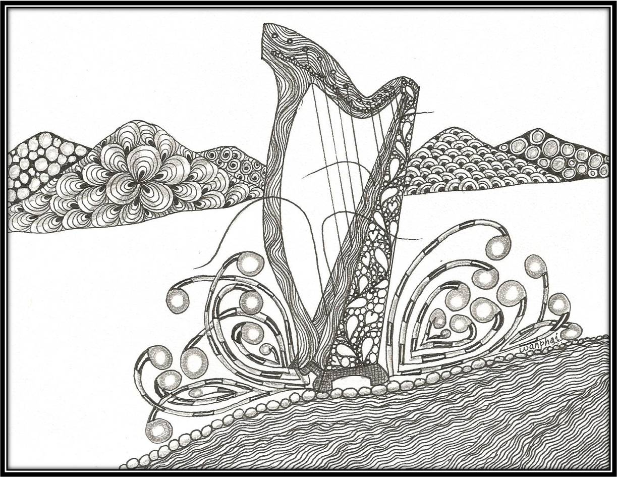 Journey Through Zentangle Art: ZenTangle meets Zen Stories