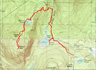 Off on Adventure: Hayes Mountain - Hoffman Notch Wilderness - 8/31/13