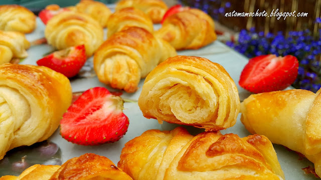 Na To Mam Ochotę: Mini Croissants - Domowe Maślane Rogaliki