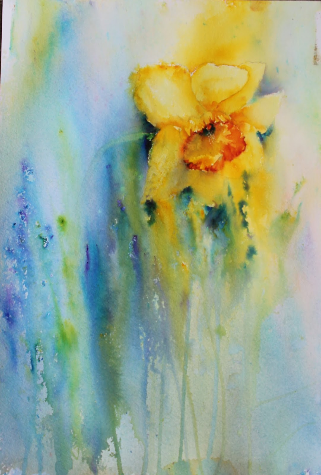 Art by Judith Farnworth: Brusho Paintings