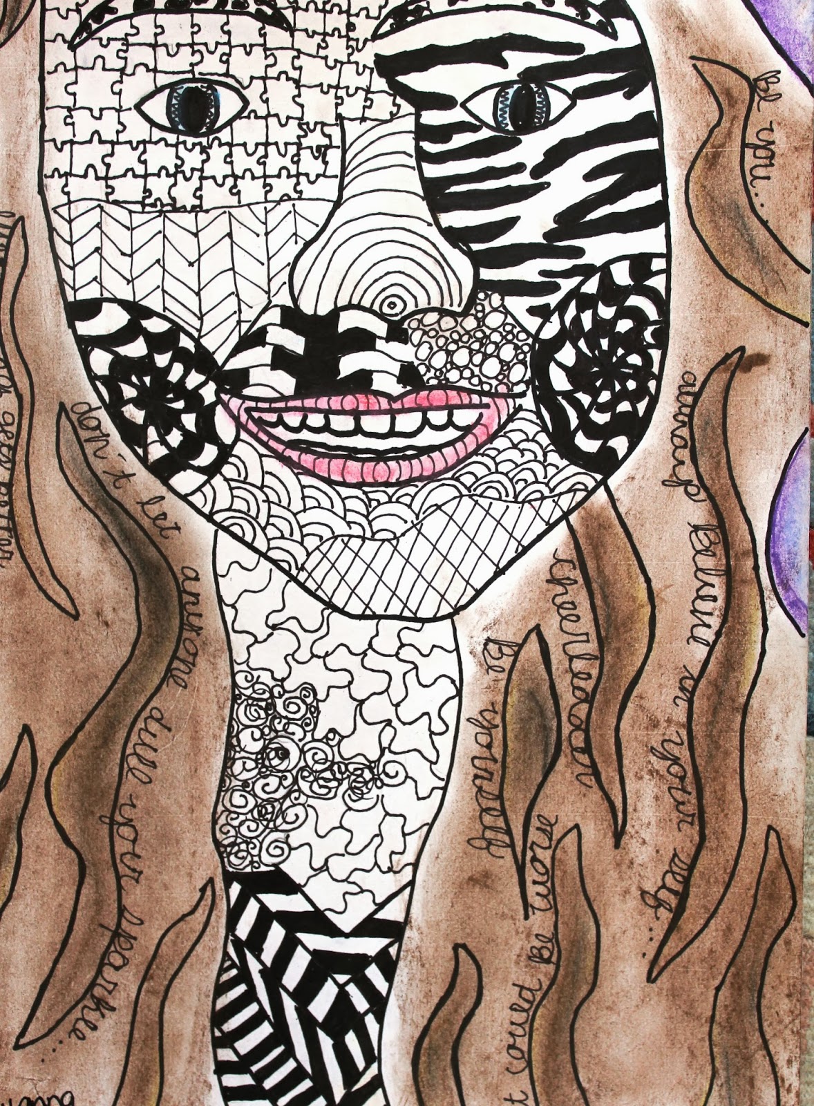 doodles&noodles: Personalized Self-Portraits