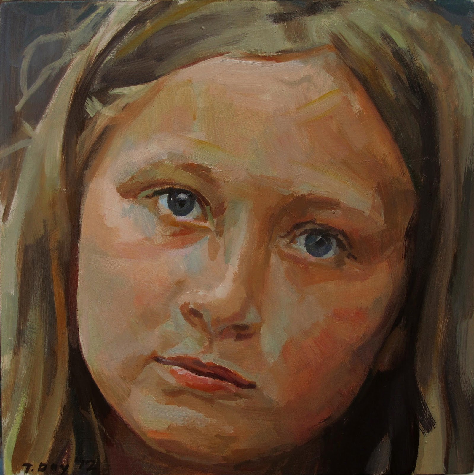 Daily Painters of Pennsylvania: "Abby" by Taryn Day