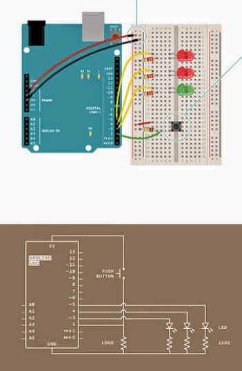 Mi Arduino Proyecto 02 Spaceship Interface