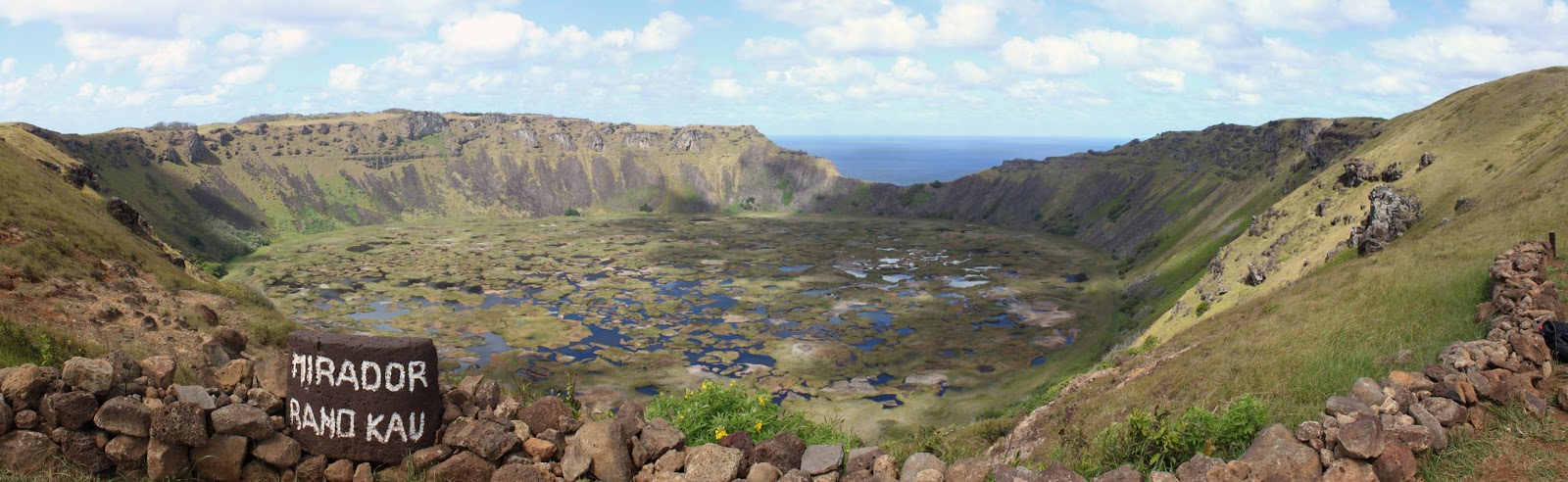 Parti faire un tour: Île de Pâques : volcan Rano Kau et Orongo, Poike ...