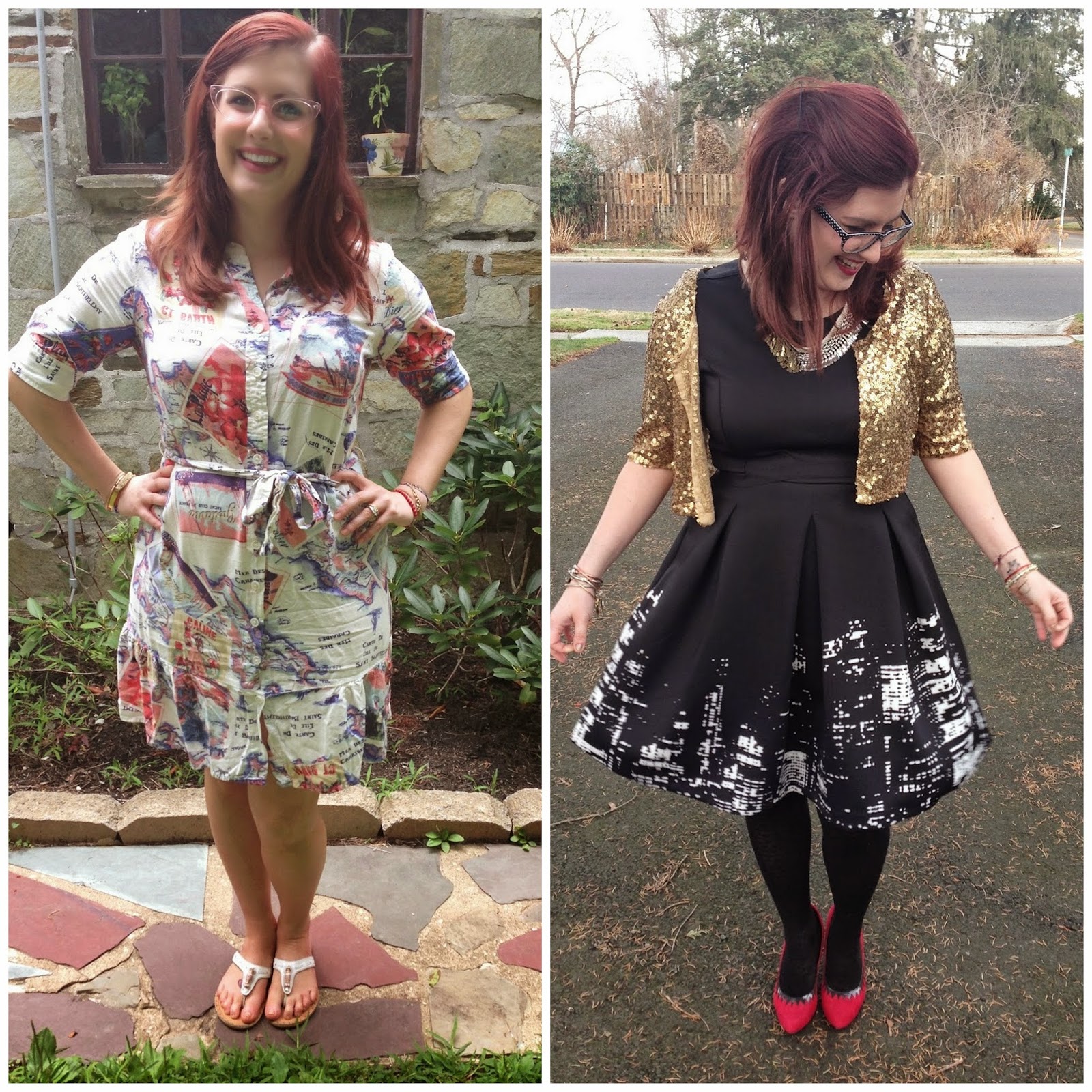 behind the leopard glasses: Lilly vs Milly