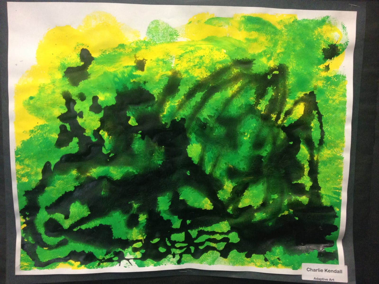 Little Dog Art Blog: Adaptive Art: Intermediate Colors