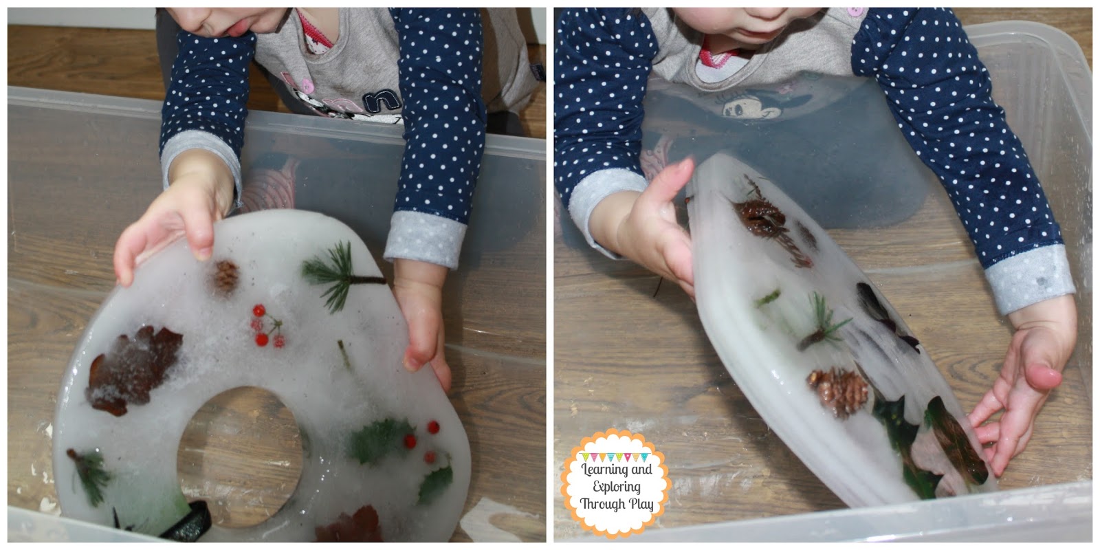 Learning and Exploring Through Play: Winter Ice Play