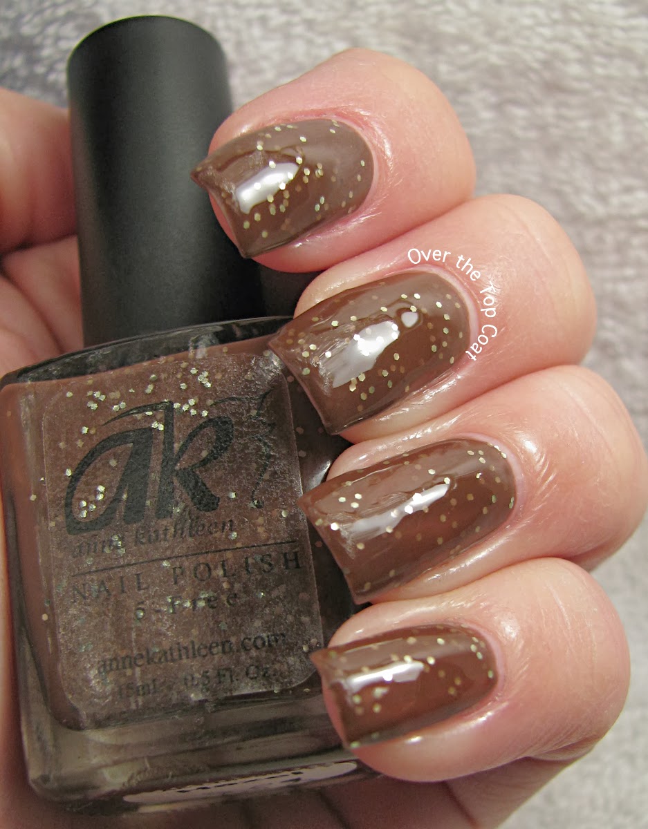 Over The Top Coat: Try It On Tuesday: Anne Kathleen Nail Polish Hazel